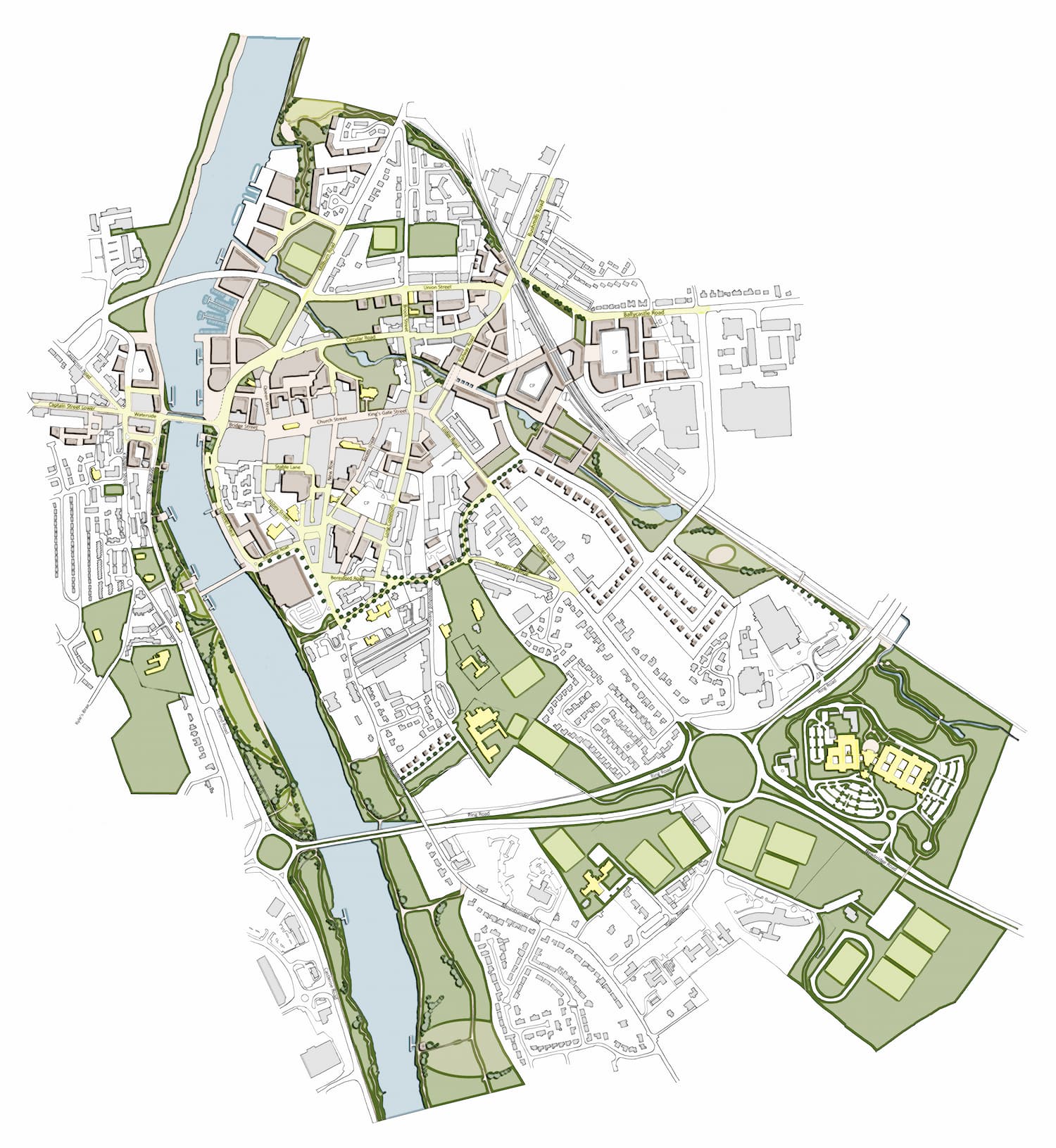 Coleraine Town Centre Masterplan - The Paul Hogarth Company