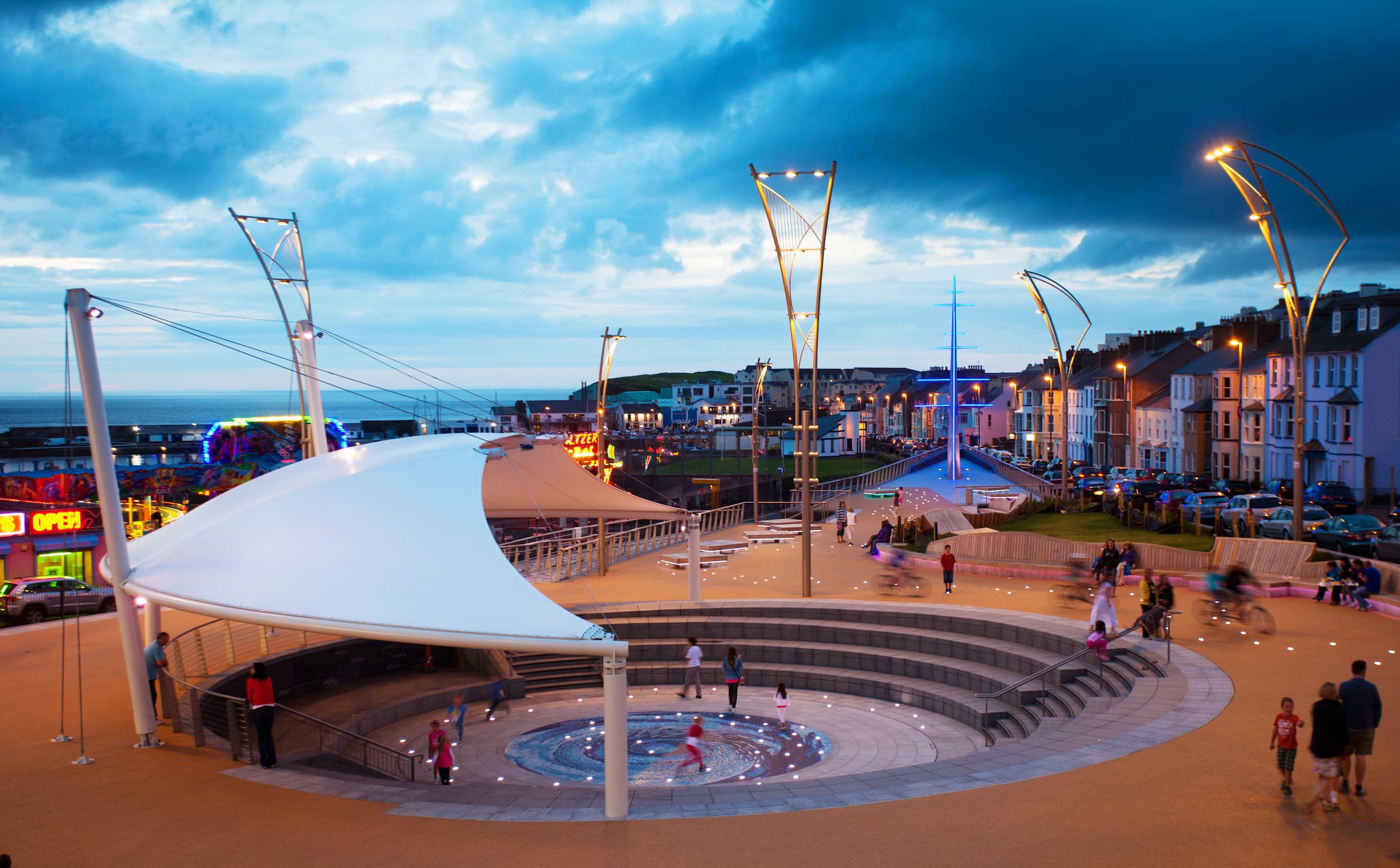 Portrush Station Square - The Paul Hogarth Company